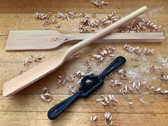 Woodworking: Make a 'paddle' spatula using Hydrowood Tasmanian Timbers ...